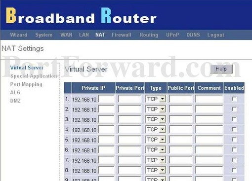 Simple Airnet AER014 Router Open Port Instructions