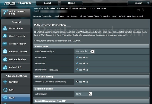Easiest Way to Forward Ports on the Asus RT-AC66R Router