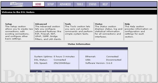 CastleNet AS800 Router Open Port Guide