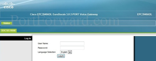 Cisco ECP3940ADL Router Port Forwarding Guide