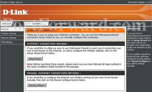 Simple D-Link DIR-330 Router Open Port Instructions