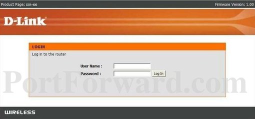 Simple D-Link DIR-400 Router Port Forwarding Instructions