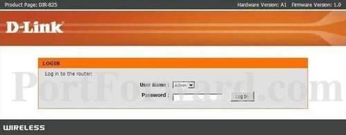 D-Link Xtreme DIR-825 Router Port Forwarding Steps
