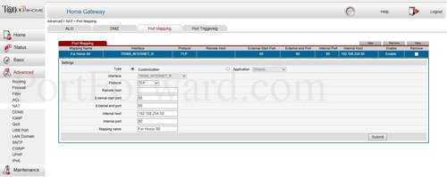Simple Instructions to Help Setup a Port Forward on the Huawei HG630 Router