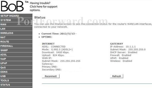 Fastest iiNet BoB Router Port Forwarding Steps