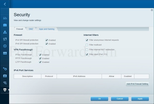Opening Ports in a Linksys EA7300 Router