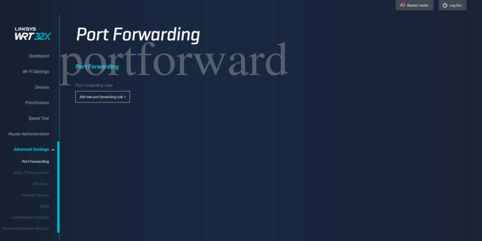 Fastest Linksys WRT32X Router Open Port Guide