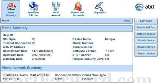 Simple Instructions to Help Setup a Port Forward on the Motorola 2210 ...