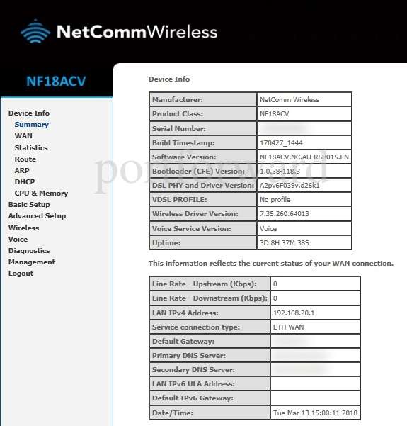 How to Port Forward a Netcomm NF18ACV Router