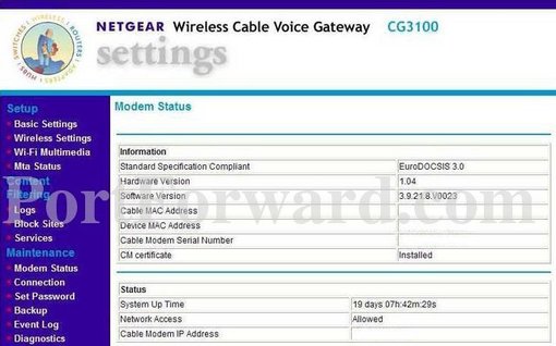 Fastest Netgear CG3100 Router Port Forwarding Steps