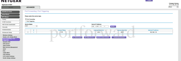 Simple Netgear Nighthawk R7000P Router Port Forwarding Steps