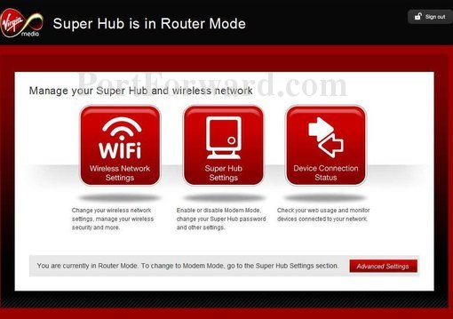 Simple Netgear Super Hub 2 Router Open Port Instructions