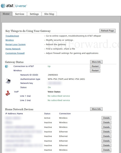 Pace Plc 3800HGV-B Router Port Forwarding Instructions