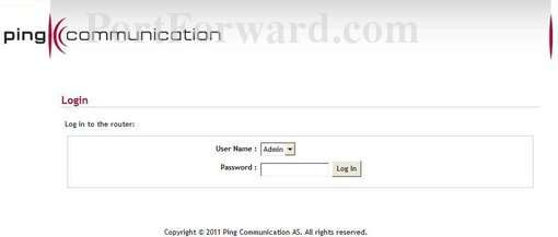 Fastest Ping Communication RGW208EN Router Open Port Instructions