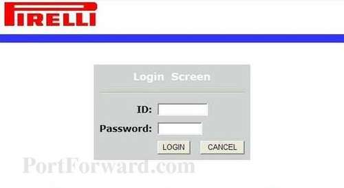 Pirelli DRG-A225G Router Port Forwarding Steps