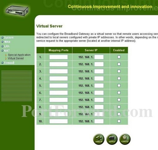 How to Forward Ports in a Retail Plus Router Plus Router