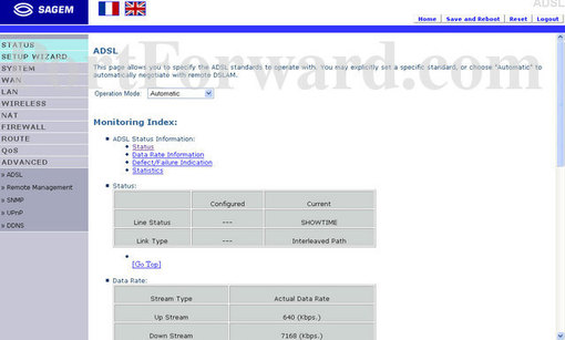 Simple Sagem Fast 1500WG Router Open Port Instructions