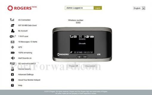 Fastest Way to Forward Ports on the Sierra Wireless AC763S Rogers Router