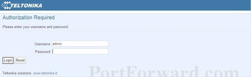 Teltonika RUT500 Router Port Forwarding Instructions