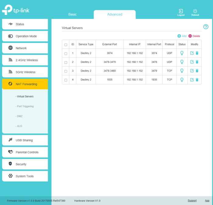 Simple Instructions to Help Setup a Port Forward on the TP-Link Archer ...