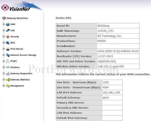 How to Port Forward a VisionNet M505N Router
