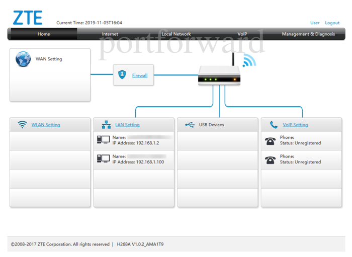 Easiest Way to Forward Ports on the ZTE H268A Router
