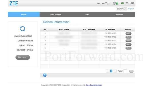 How to Port Forward a ZTE MF275R Router