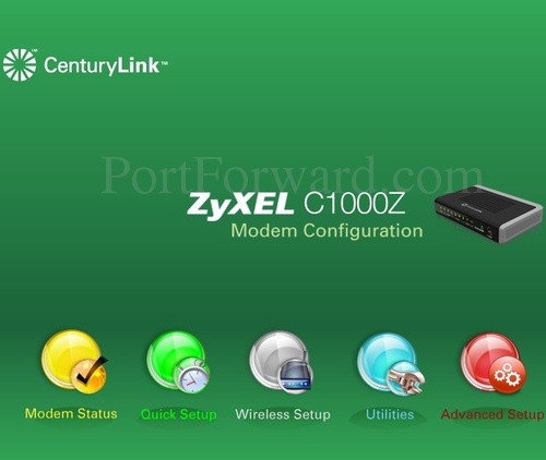 Easiest Way to Forward Ports on the ZyXEL C1000Z Router