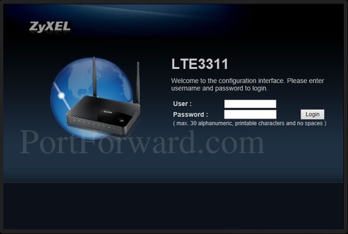 Fastest ZyXEL LTE3311 Router Open Port Instructions